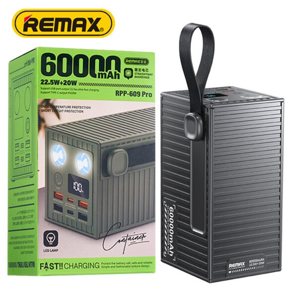Remax RPP 609 Pro 60000mAh Power Bank | Pollux PC Game Store